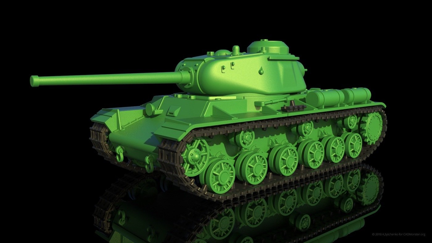 KV-85 Tank by Alexander Sytchenko at Coroflot.com