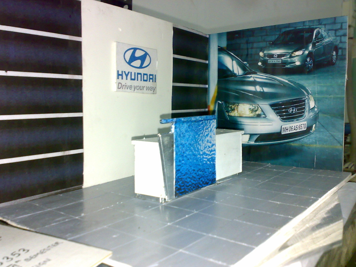 Reception model for Hyundai Showroom by Garima Sharma at Coroflot.com