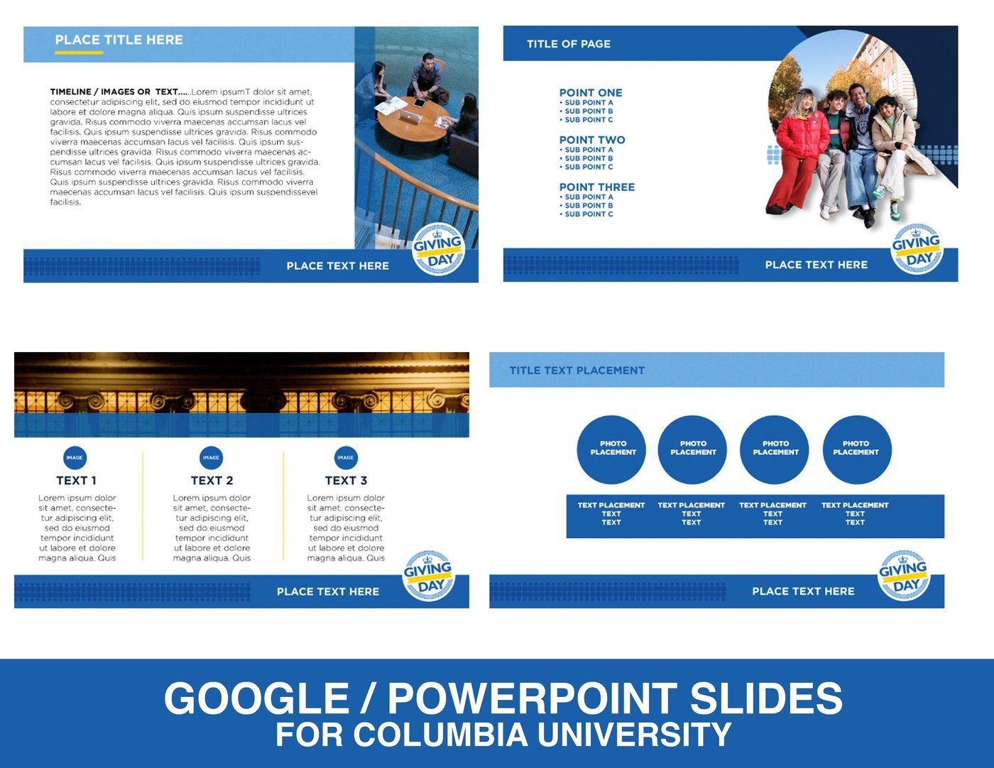 Print Campaign for Columbia University Event by Malaga Design Studios ...
