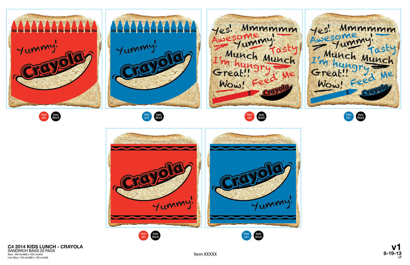 Crayola Kid's Lunch Accessories by Allison Adderton at Coroflot.com