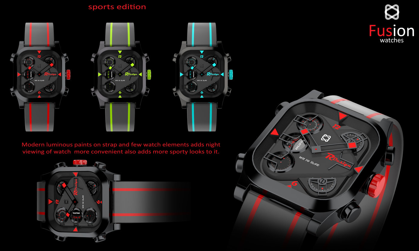 Fusion Watch - Modern and classic fusion by Rahul Shirbhate at Coroflot.com