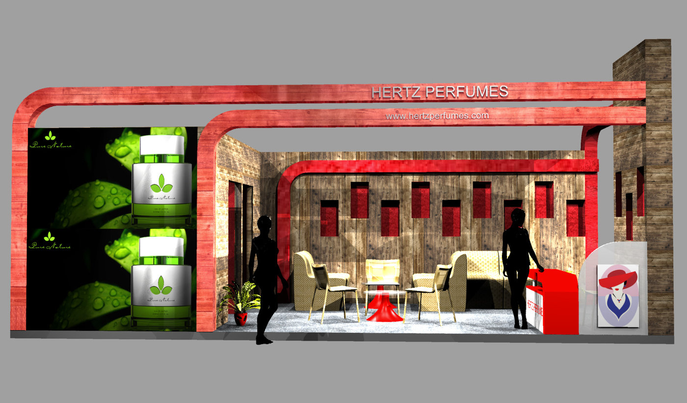 Exhibition Stall Design for COSMOPROF Bologna, Italy event by Rahul ...