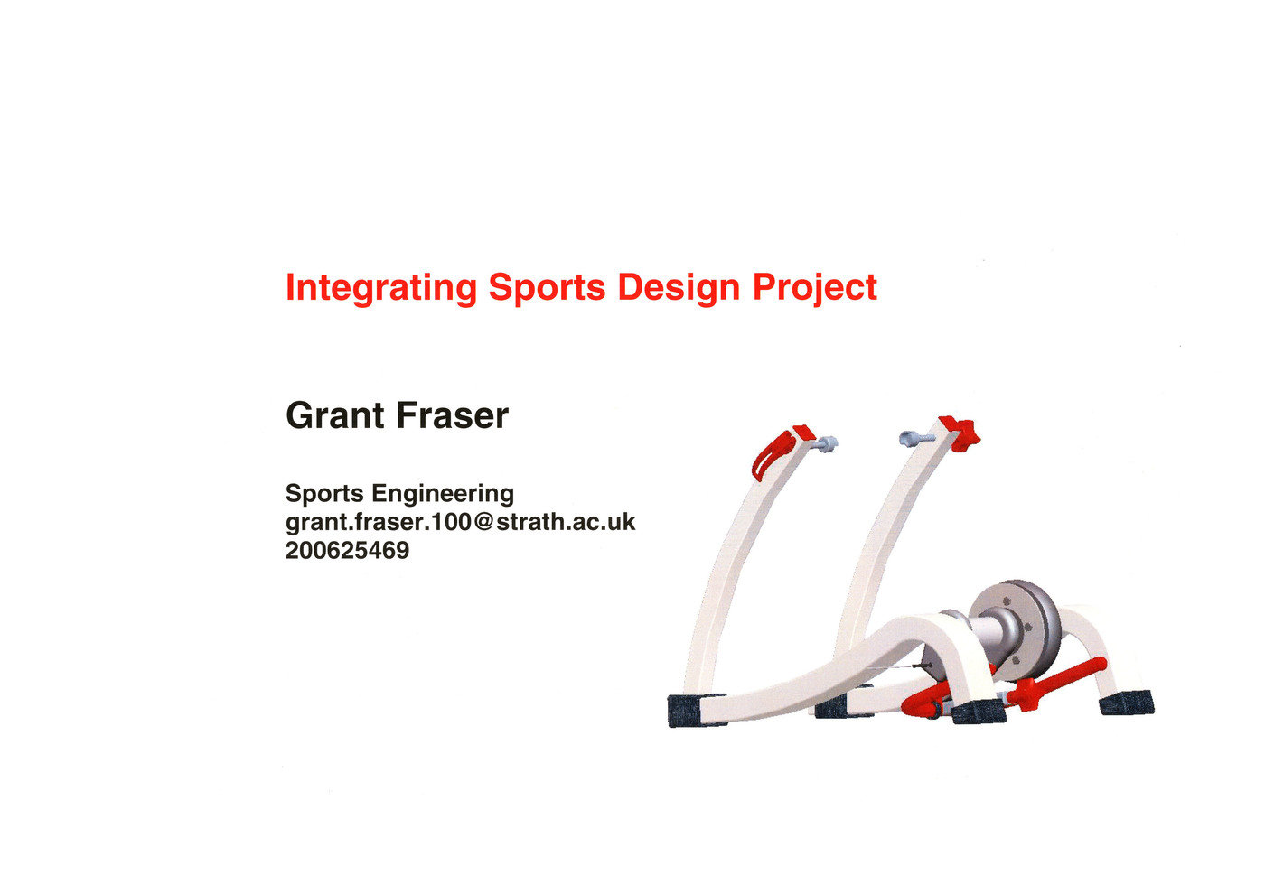 Turbo Trainer Design by Grant Fraser at Coroflot.com