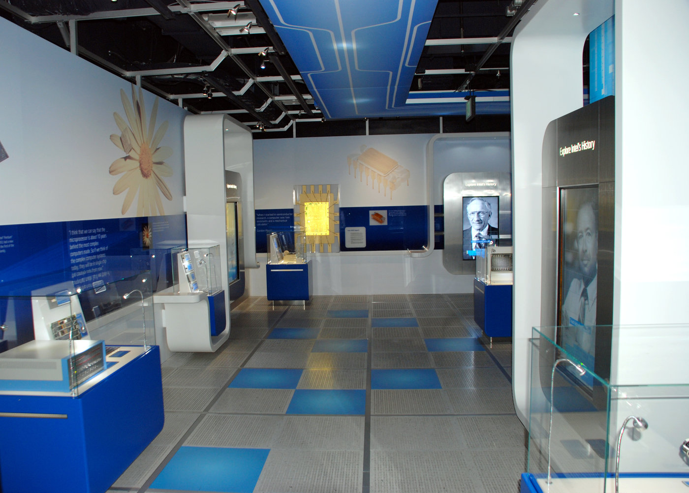 Intel Museum Refresh by Chris Radovich at Coroflot.com
