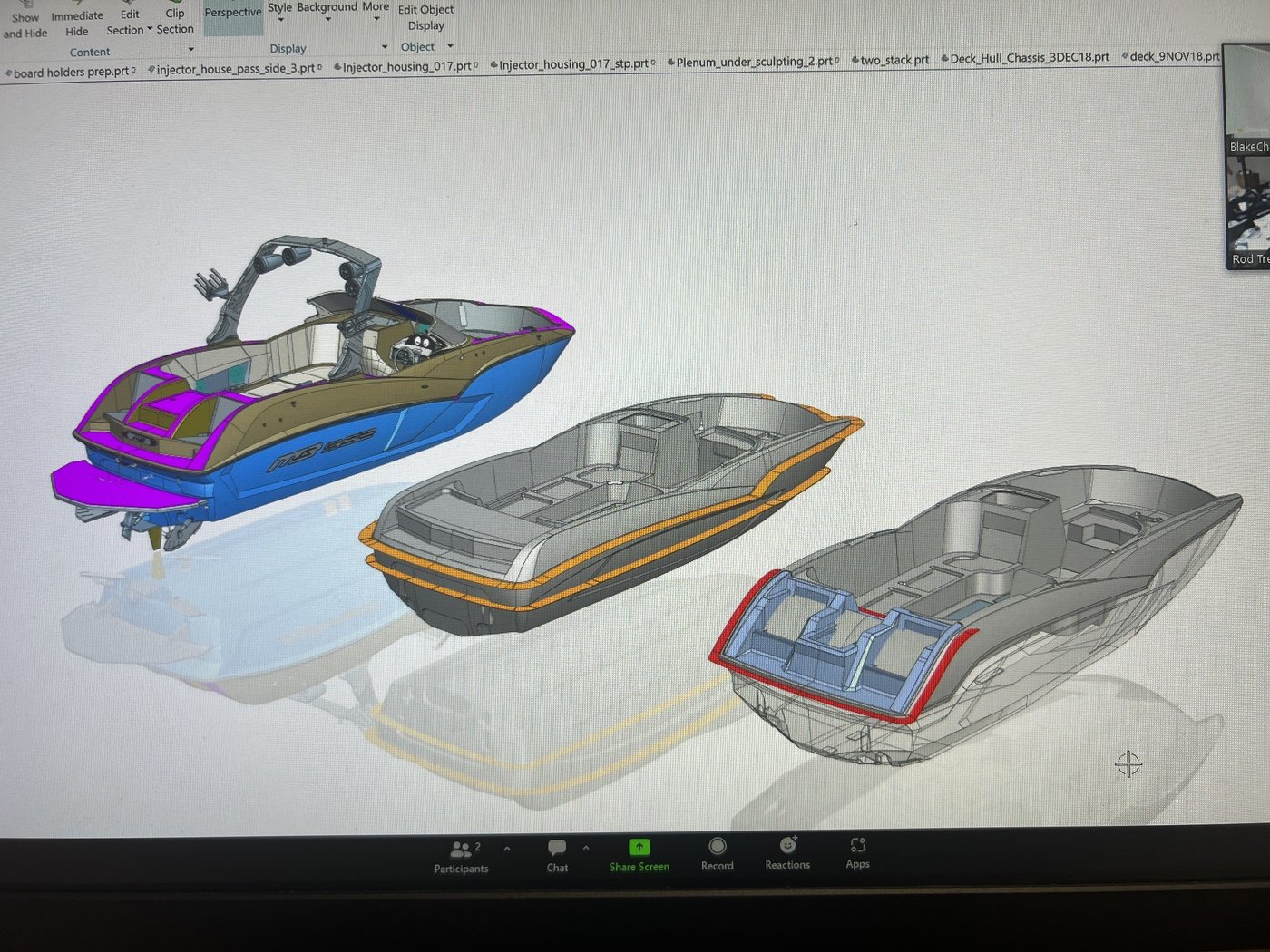 An upload by Rob King on Coroflot: to the project MB B25 surf boat 2022