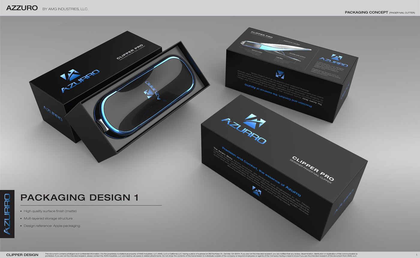 ClipperPro Packaging by Samuel Wu at Coroflot.com