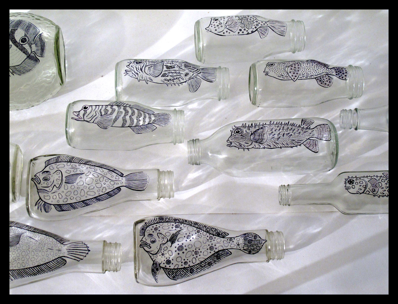 Fish Bottles by Melissa Stang at Coroflot.com