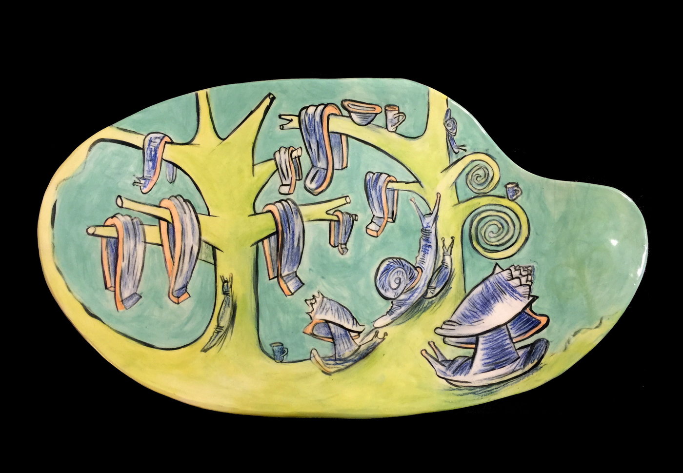 The Black Plates, Color Plates, Sculptures 2015-17 by Melissa Stang at ...