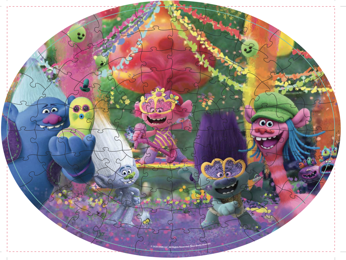 Trolls Microphone Puzzle by Derric Capteina at Coroflot.com