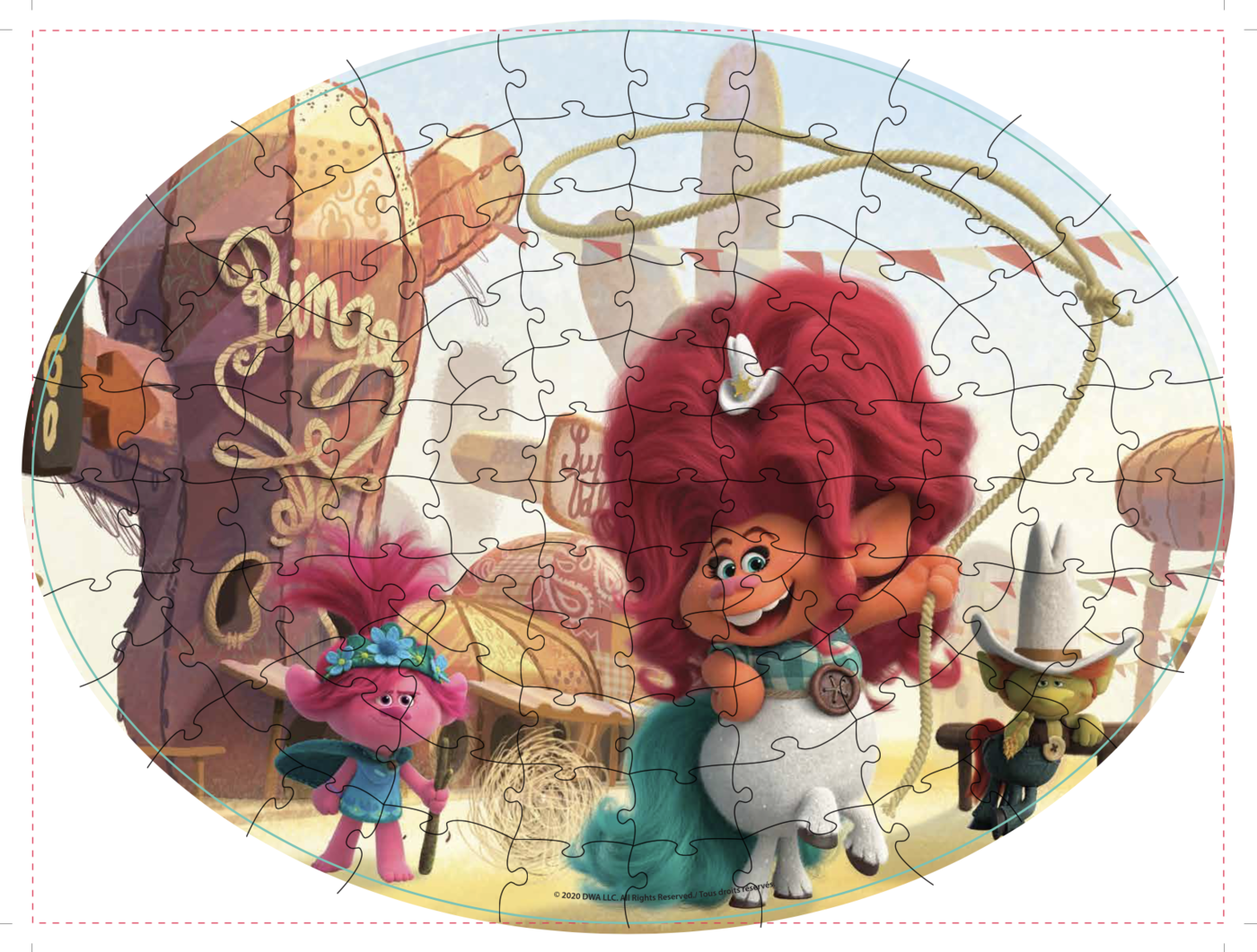 Trolls Microphone Puzzle by Derric Capteina at Coroflot.com