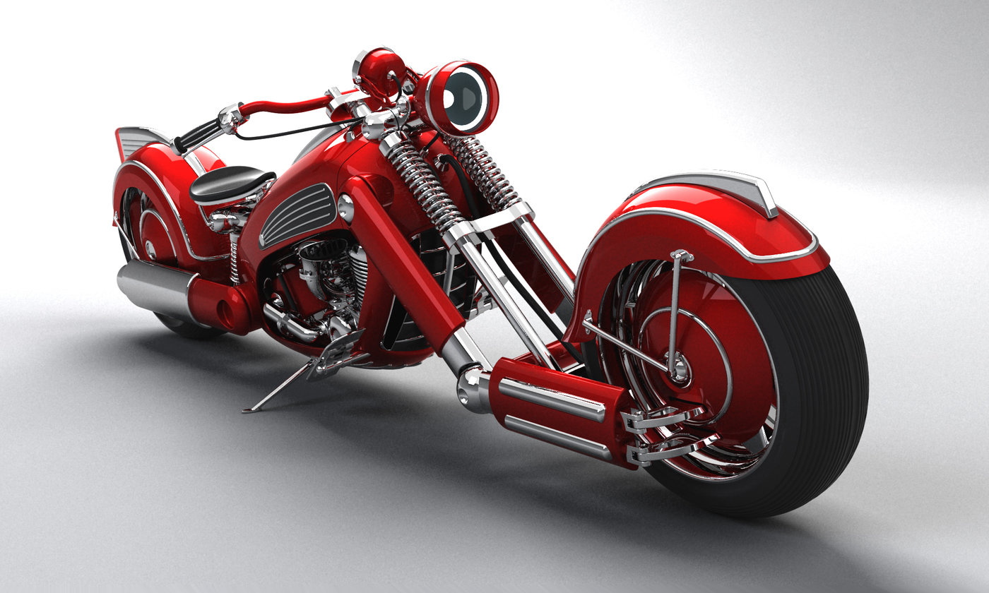 Electric Vintage Chopper Concept by Khairul Anwar Tumingan BEAR at ...