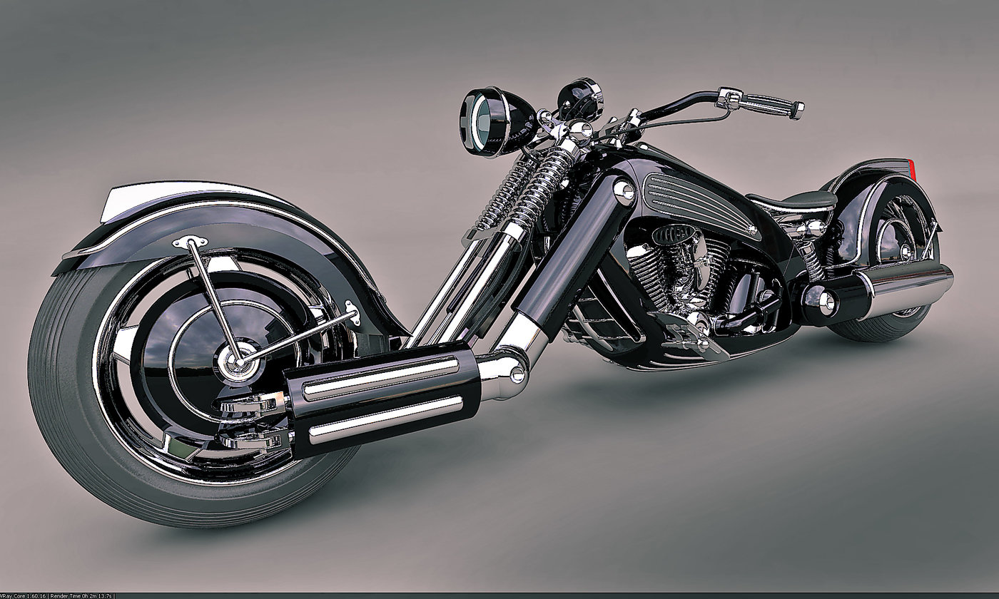 Electric Vintage Chopper Concept by Khairul Anwar Tumingan BEAR at ...