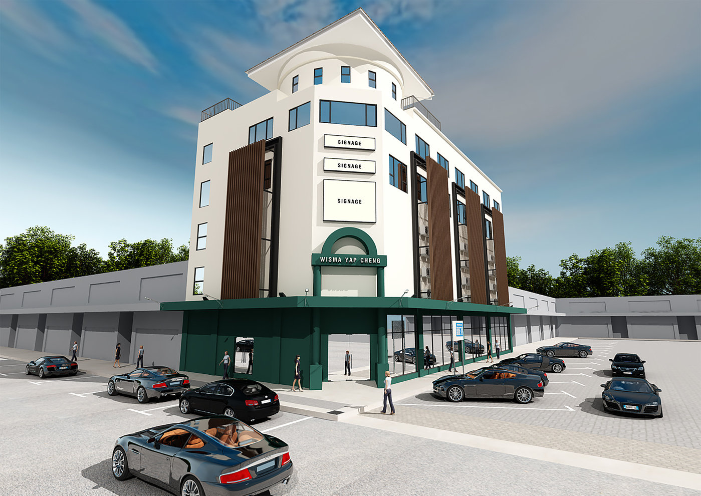 5 Storey Building Design by Kevin Liew Kim Ming at Coroflot.com