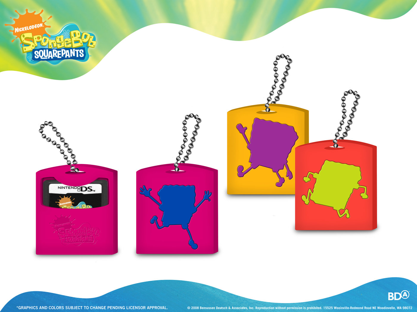 SpongeBob SquarePants accessories for Nintendo DS by Liz Fitzwater at ...