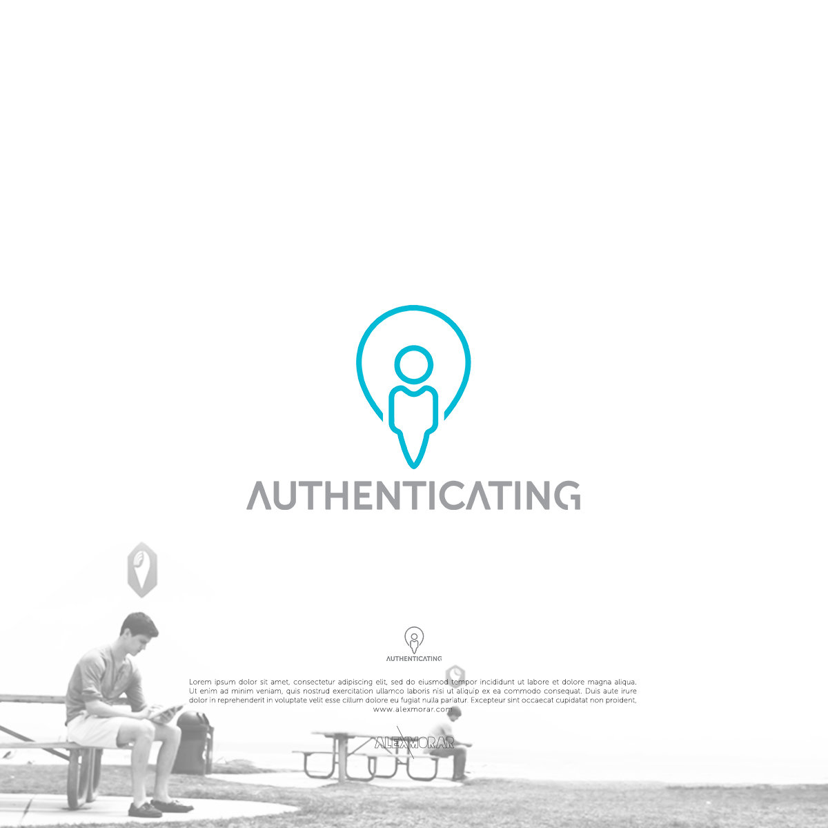 Authenticating - logo design by Alex Morar by Morar Alexandru at ...