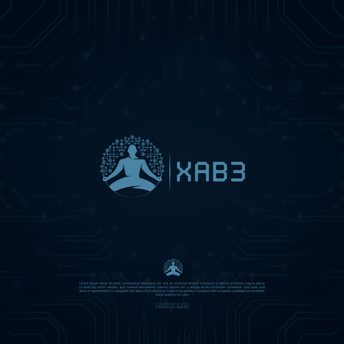 XAB3 Electronics - logo design by Alex Morar by Morar Alexandru at ...