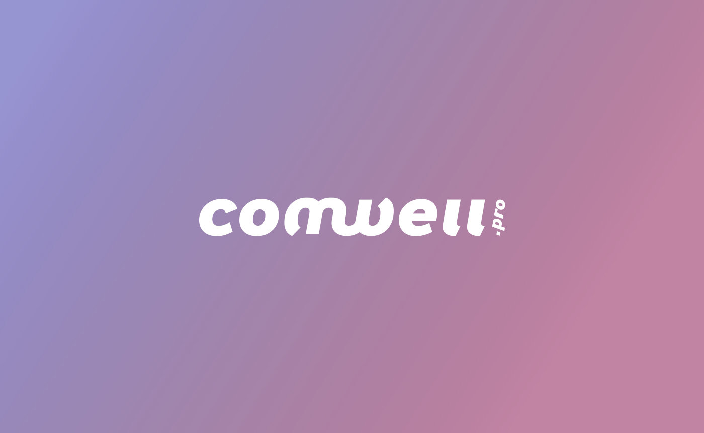 COMWELL PRO Logo by Viktorija Kulešova at Coroflot.com