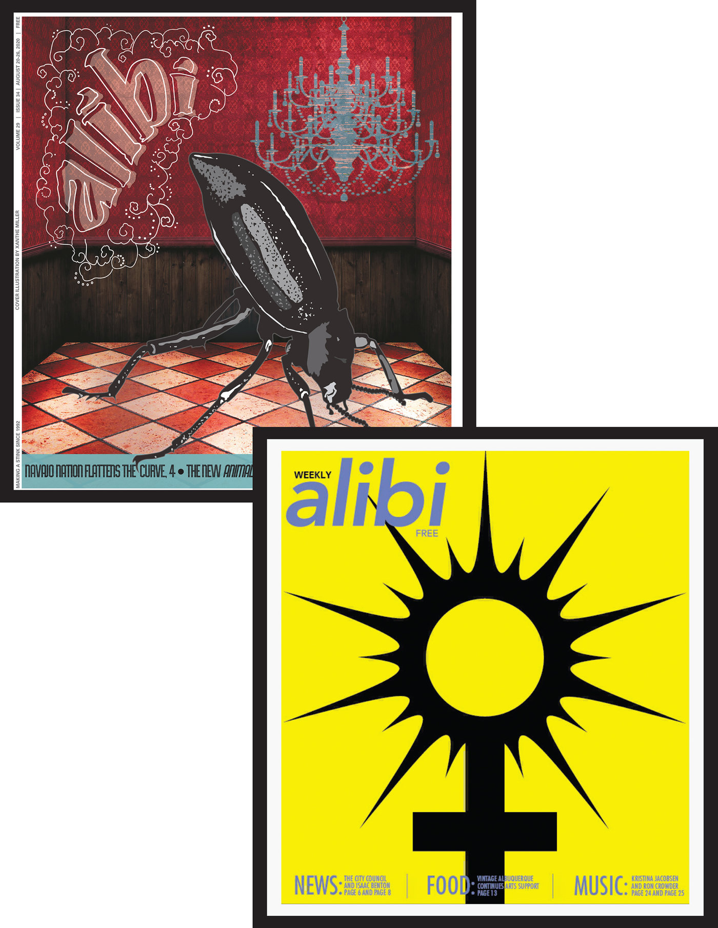 Alibi covers by X Miller at Coroflot.com