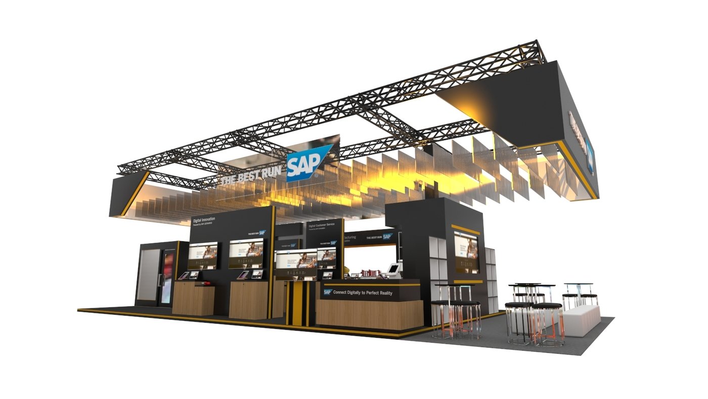 SAP Booth @ ITAP 2018 by Vicki Leung at Coroflot.com