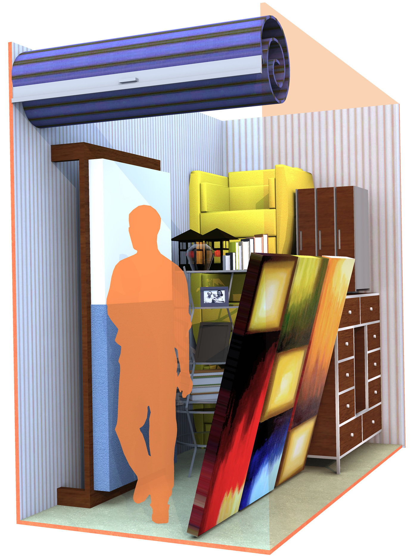 Professional Work- Access Self Storage by Amanda Reinert at Coroflot.com