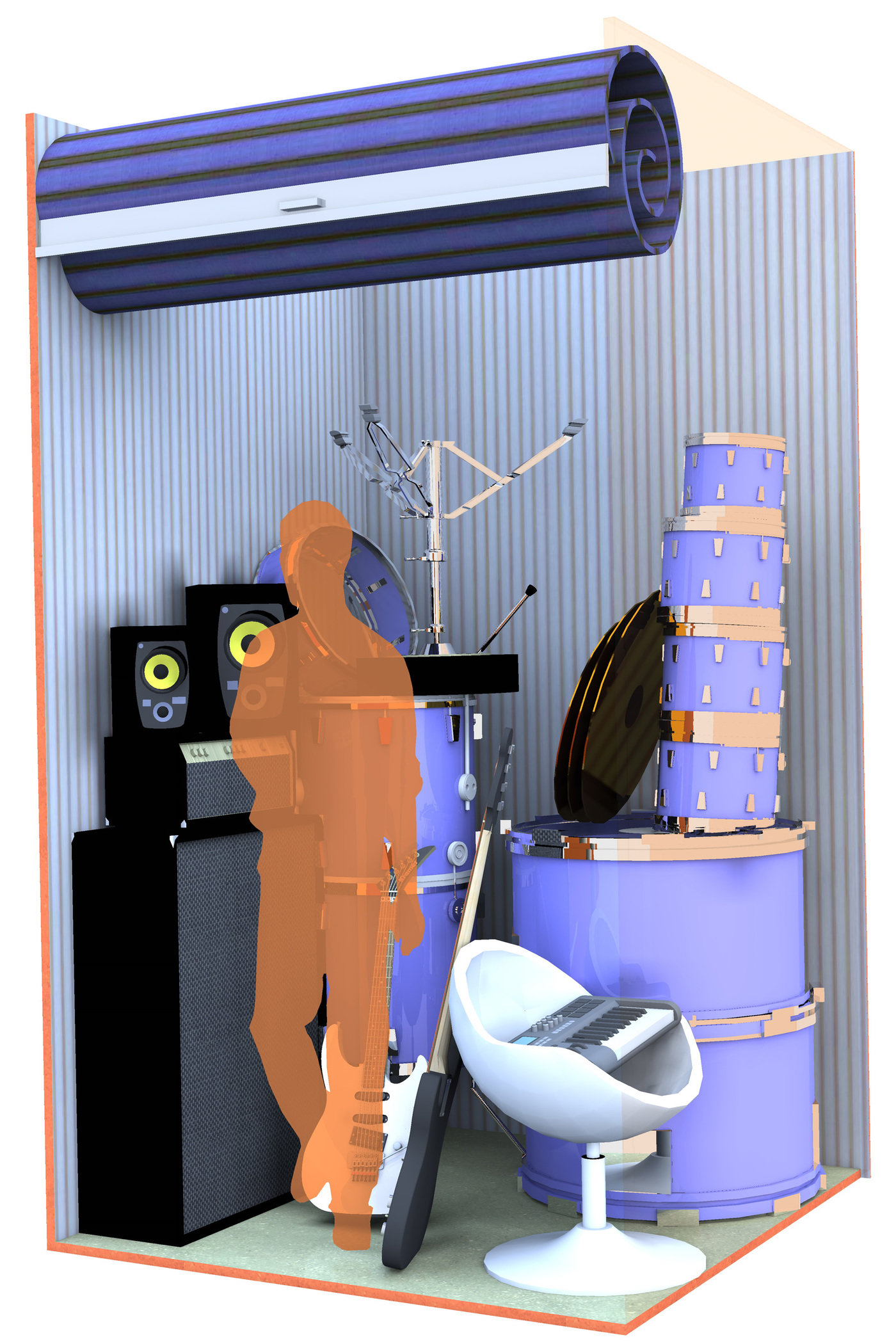 Professional Work- Access Self Storage by Amanda Reinert at Coroflot.com