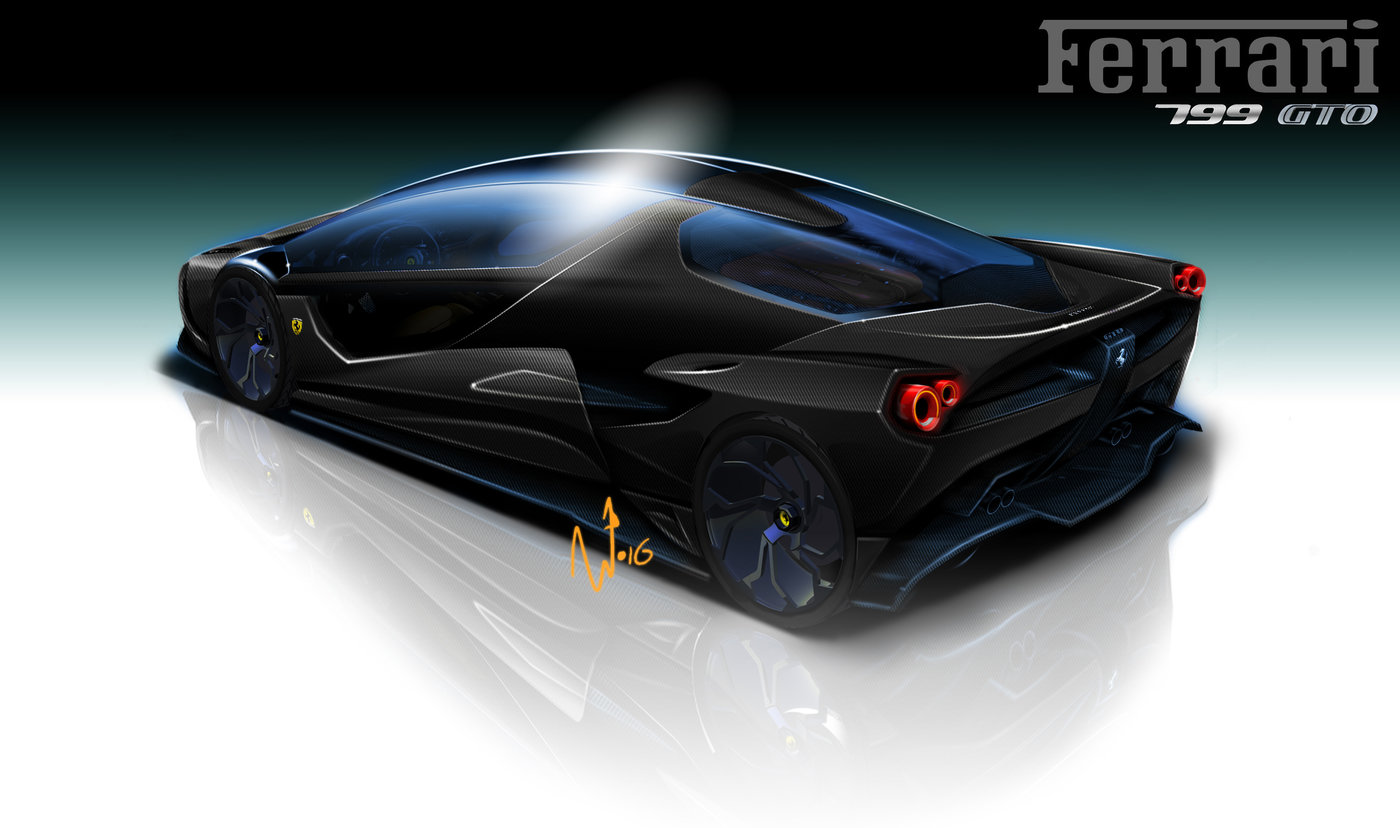 Ferrari 799 GTO by Niklas Wejedal at Coroflot.com