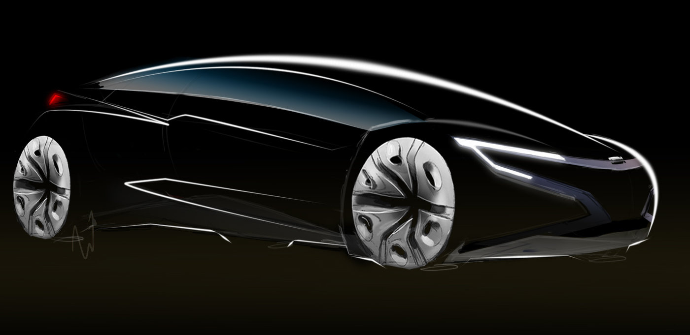 Concept Car Development: Achelous GT-SW by Niklas Wejedal at Coroflot.com