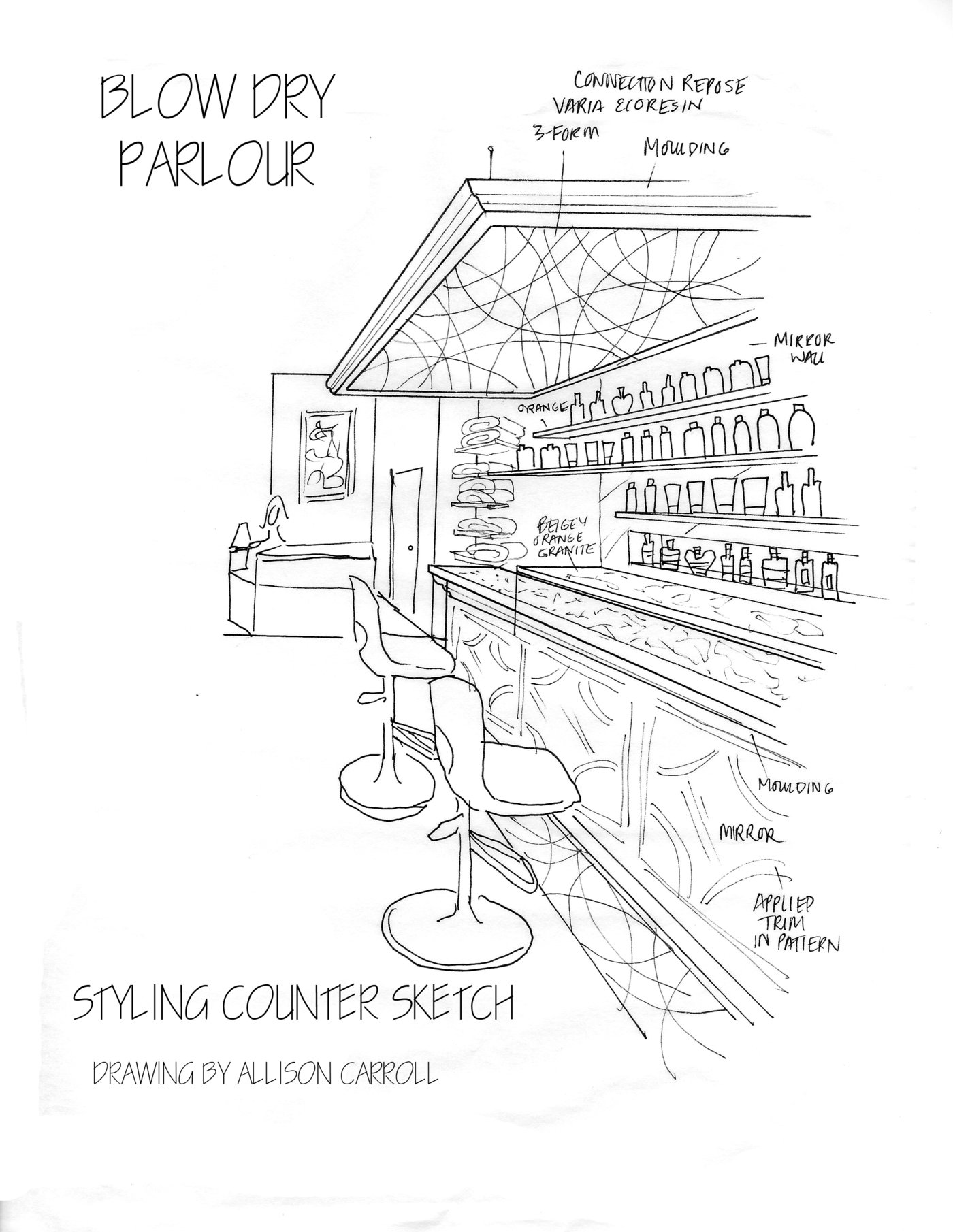 Designs + Drawings by Allison Carroll at Coroflot.com