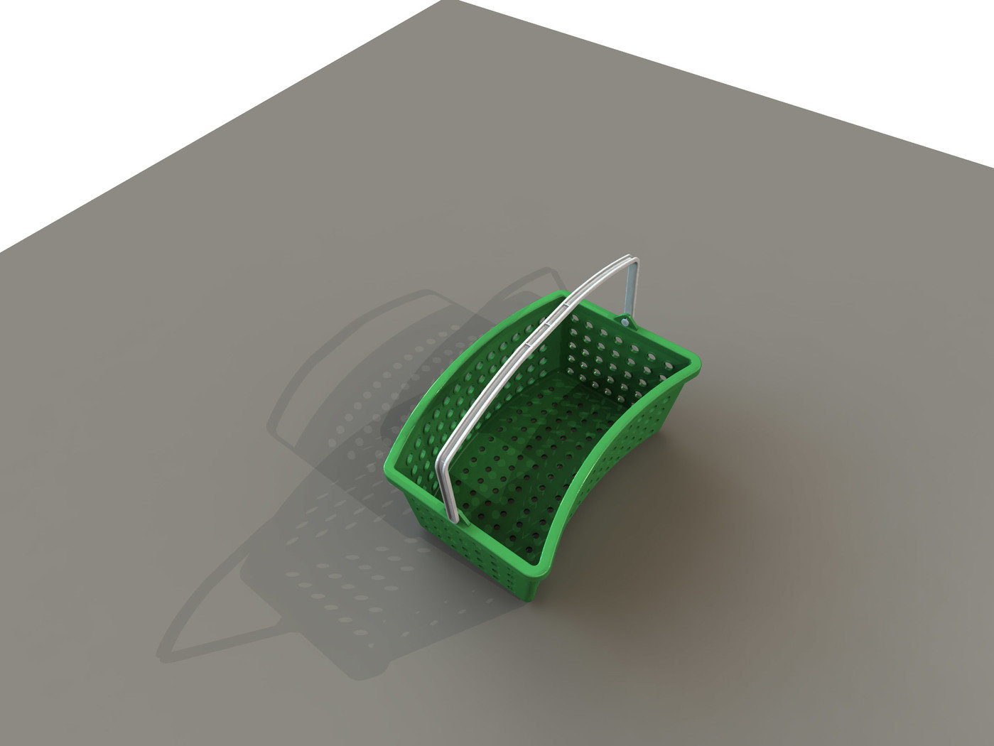 Ergonomic Shopping Basket Design by Michael Harter at Coroflot.com