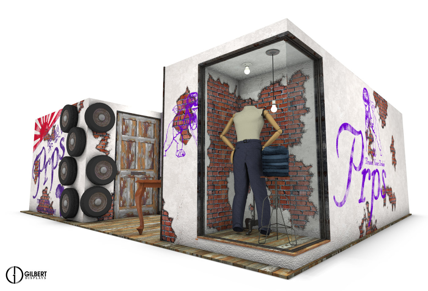 PRPS BOOTH CONCEPTS by Chris Silverman at Coroflot.com