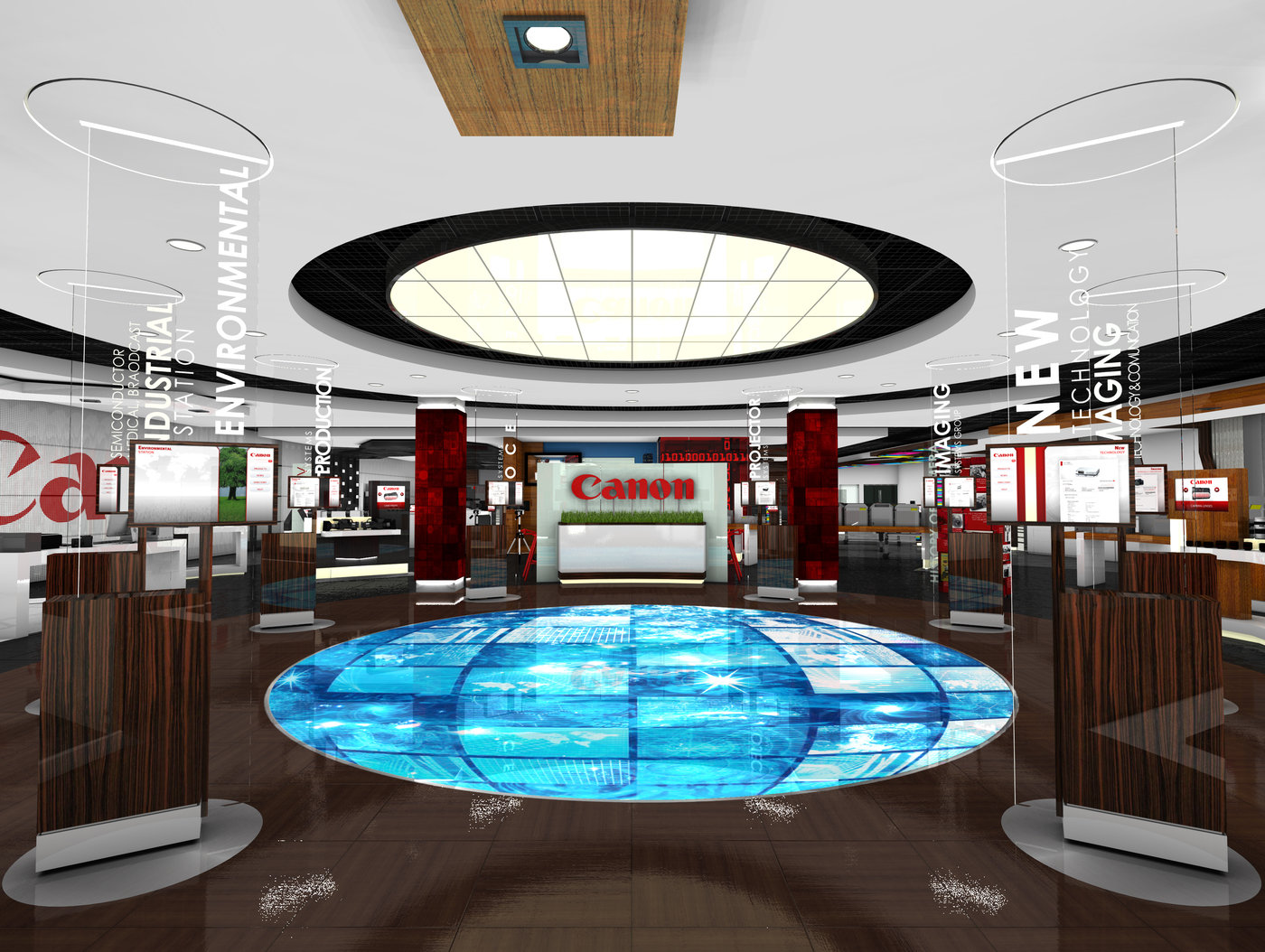 CANON SHOWROOM - CONCEPT by Chris Silverman at Coroflot.com