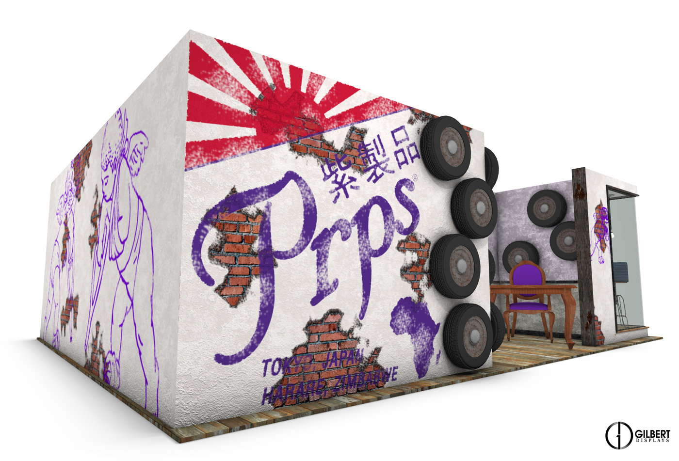 PRPS BOOTH CONCEPTS by Chris Silverman at Coroflot.com