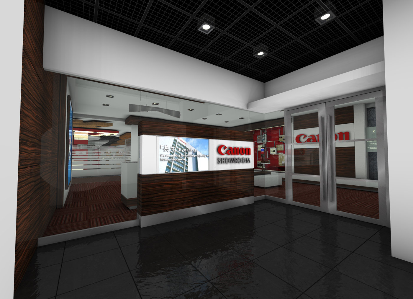 CANON SHOWROOM - CONCEPT by Chris Silverman at Coroflot.com