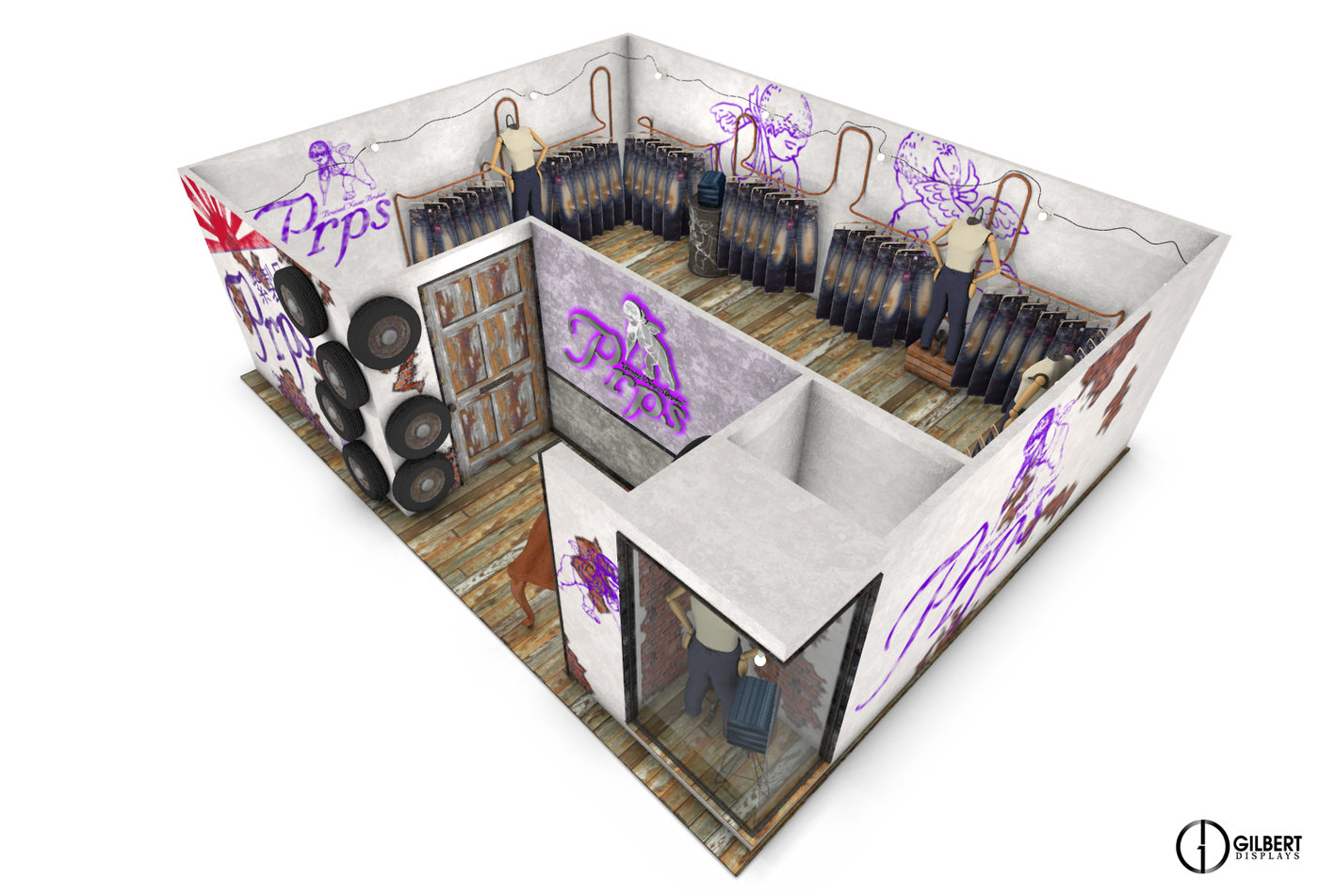 PRPS BOOTH CONCEPTS by Chris Silverman at Coroflot.com