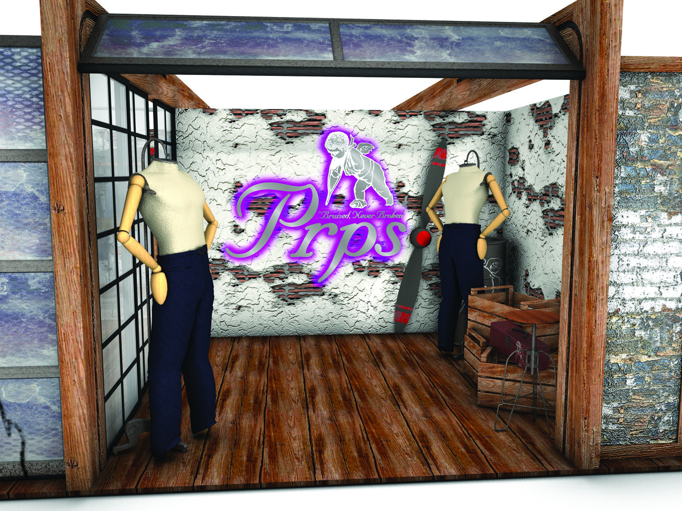 PRPS BOOTH CONCEPTS by Chris Silverman at Coroflot.com