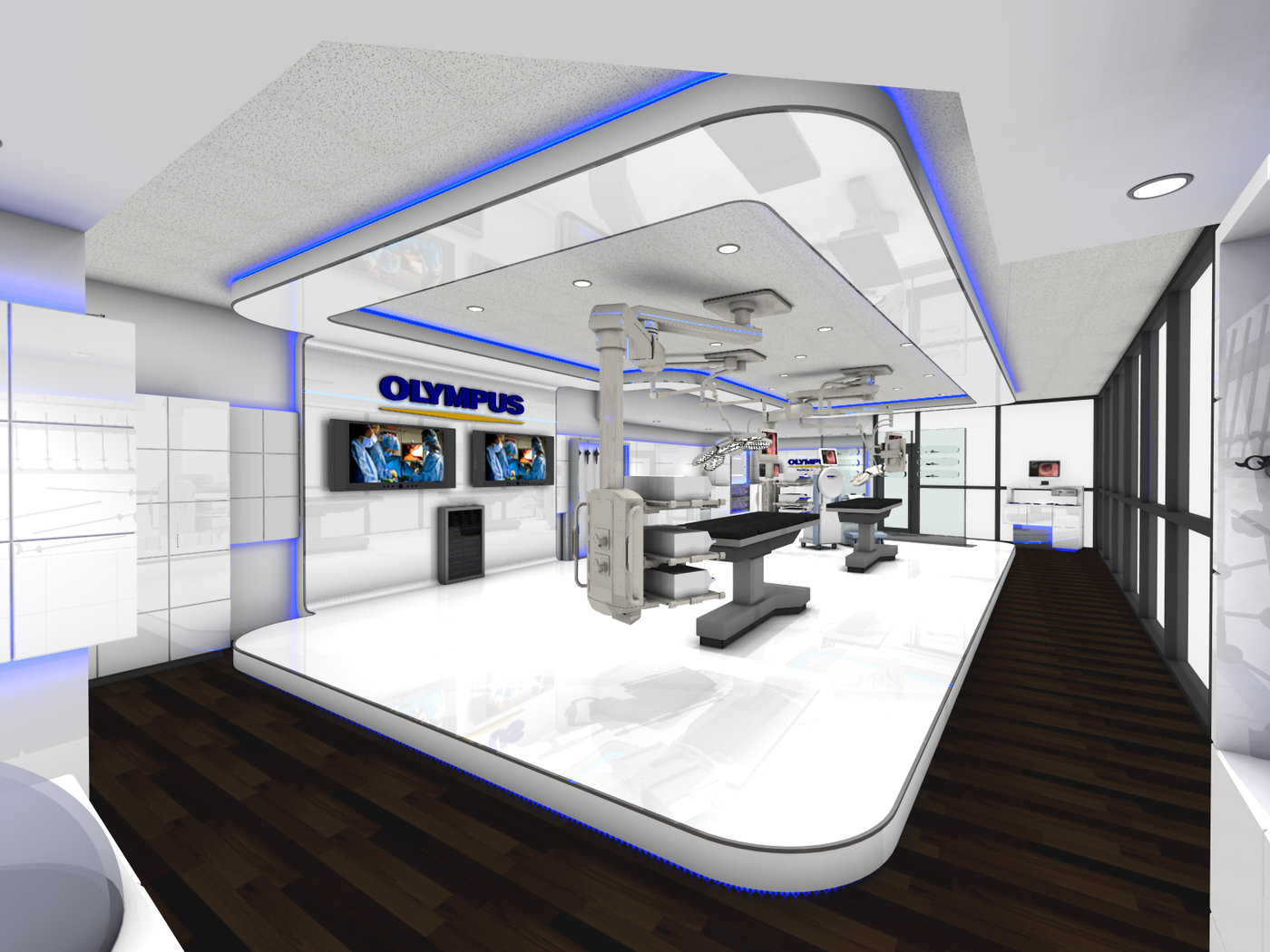 Olympus Medical Showroom Concept by Chris Silverman at Coroflot.com
