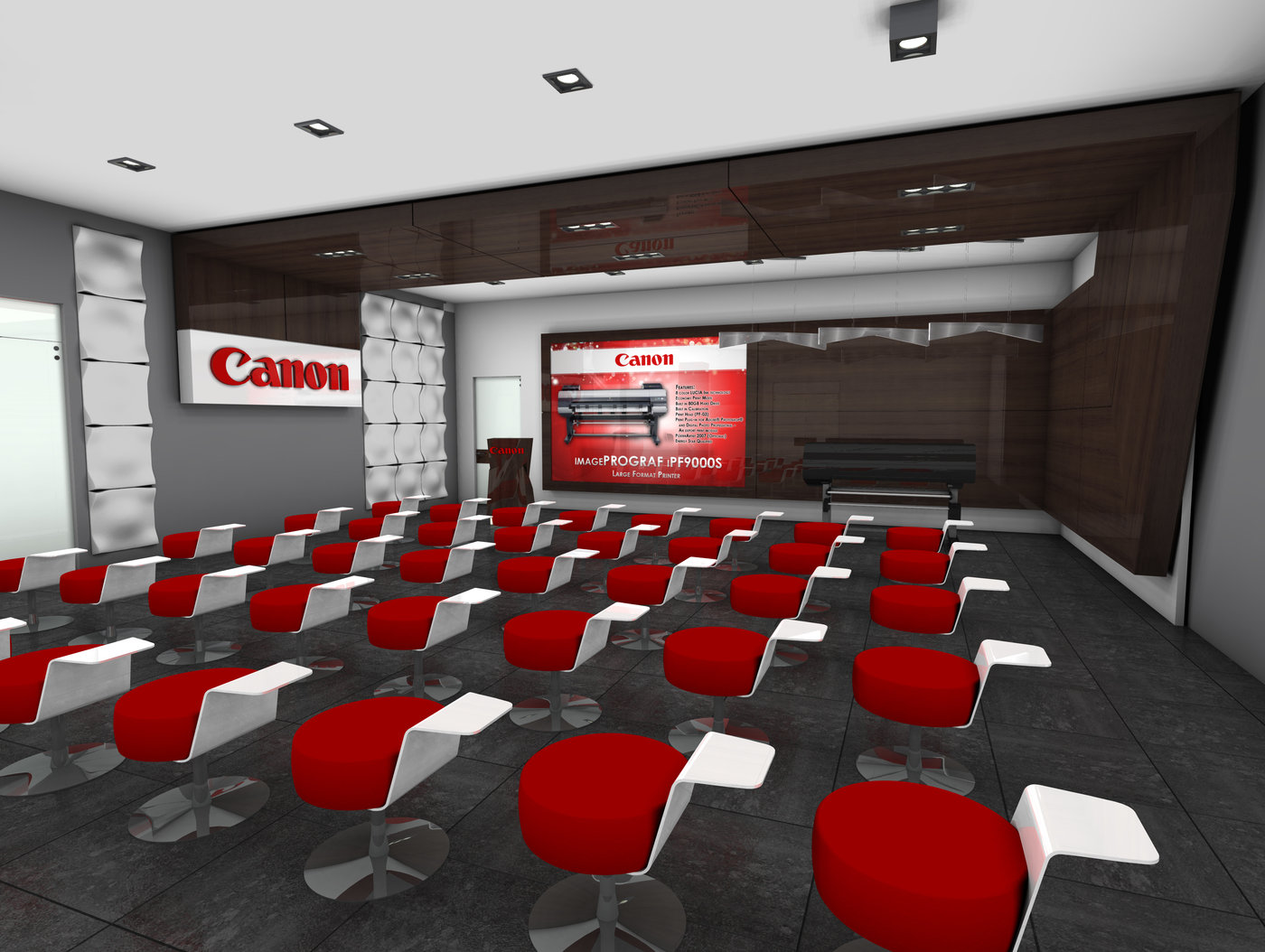 CANON SHOWROOM - CONCEPT by Chris Silverman at Coroflot.com