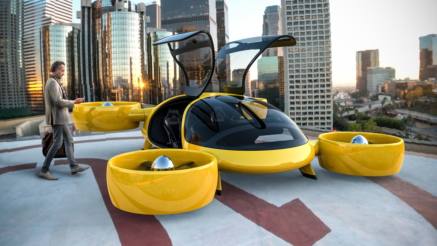 Bartini Aero Taxi by Sergio Shlyakhov at Coroflot.com