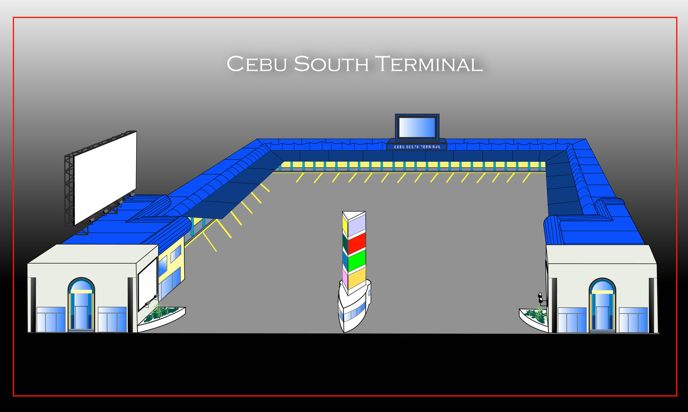 Cebu South Bus Terminal Environmental Graphics by John Cañares at ...