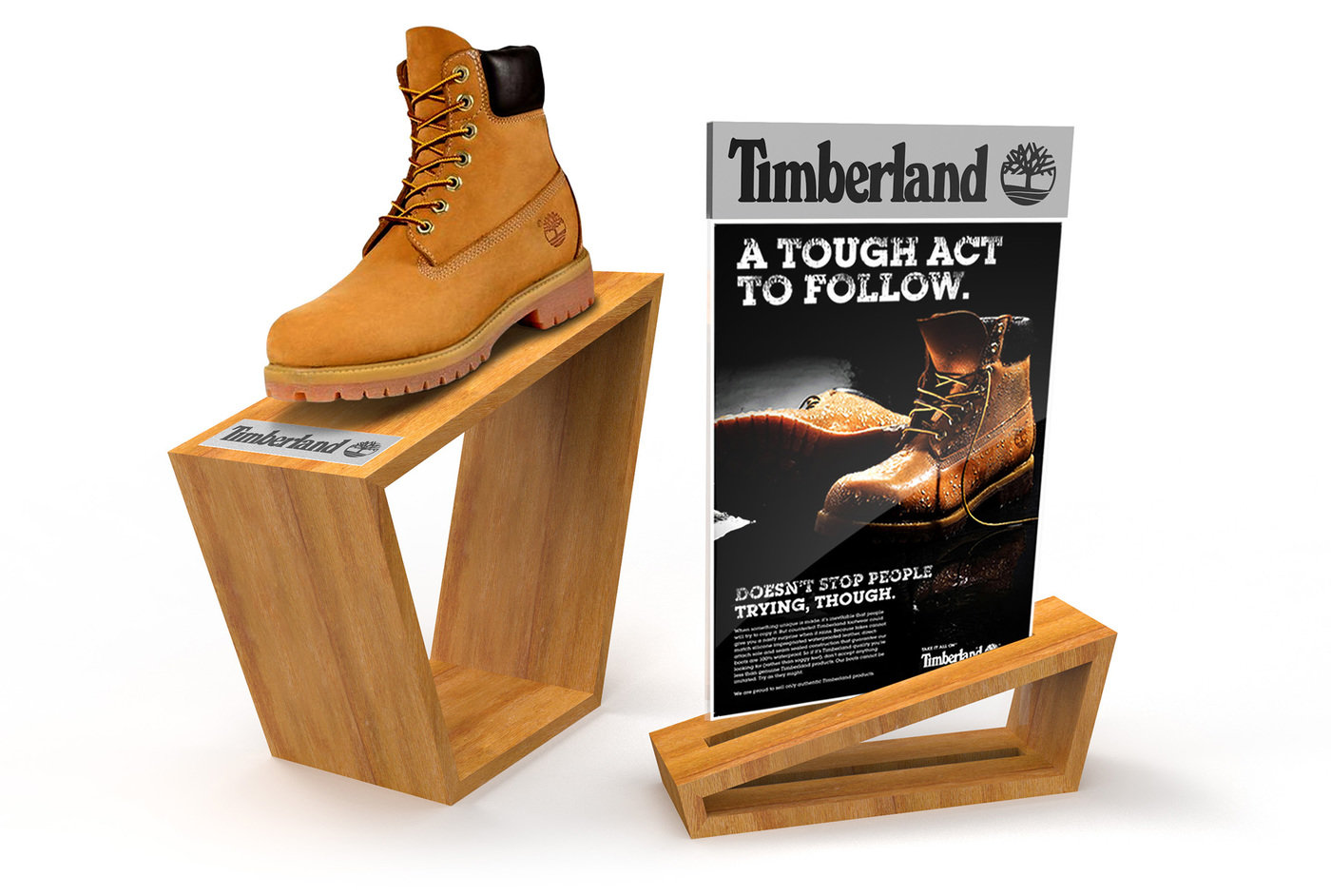Timberland Retail Display by Hudson Rio at Coroflot.com