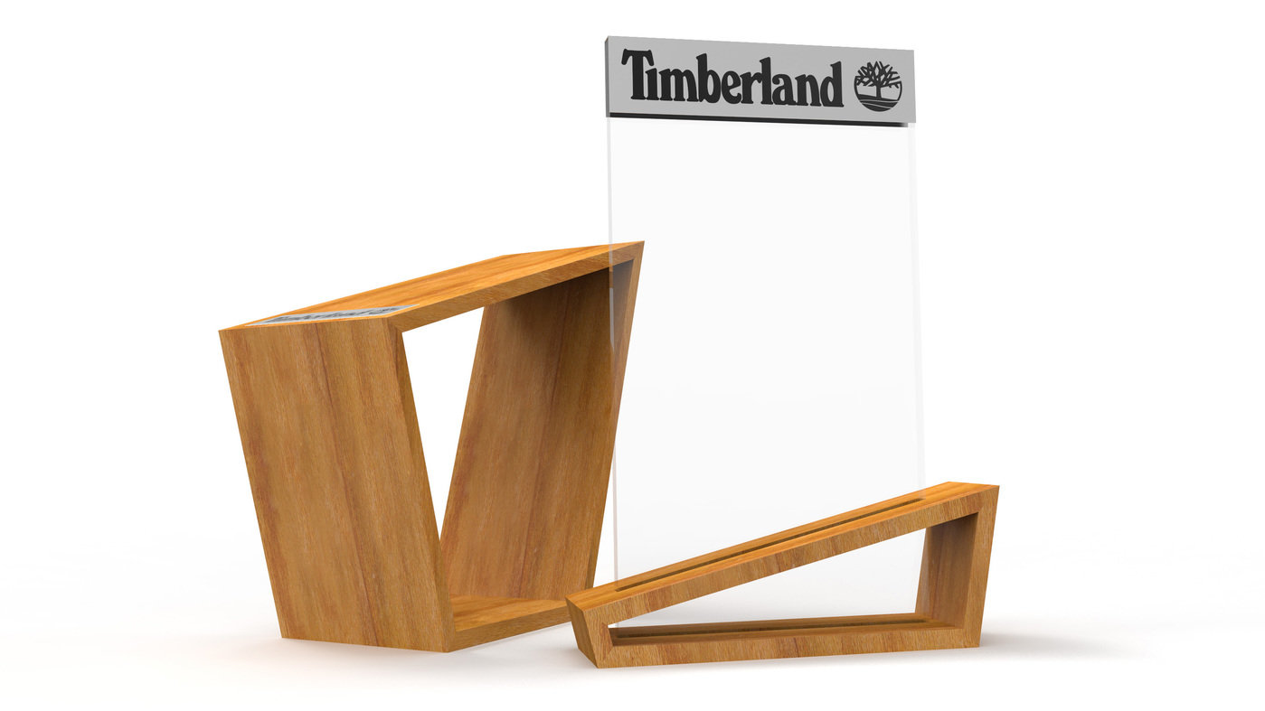 Timberland Retail Display by Hudson Rio at Coroflot.com