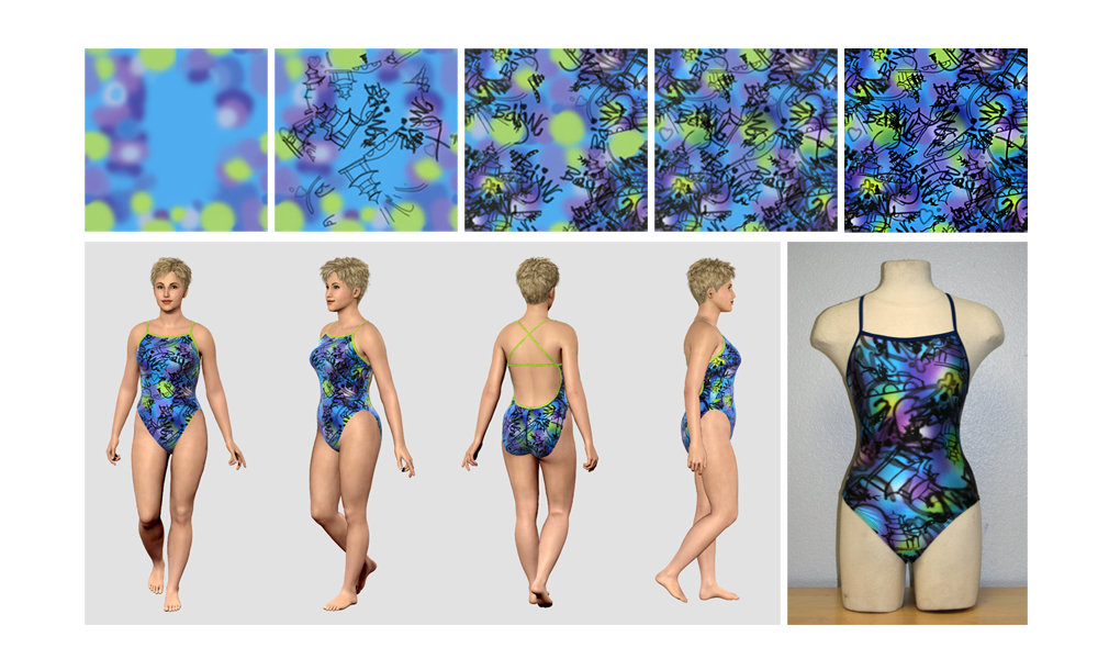 Surface Patterns - Fashion by Lynda Bathory at Coroflot.com