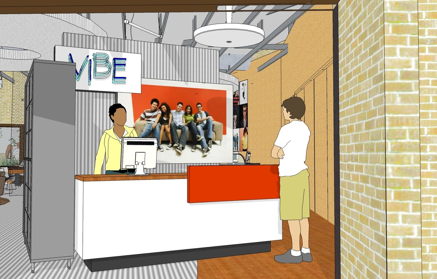 V I B E an urban teen study bar by julie brown at Coroflot.com