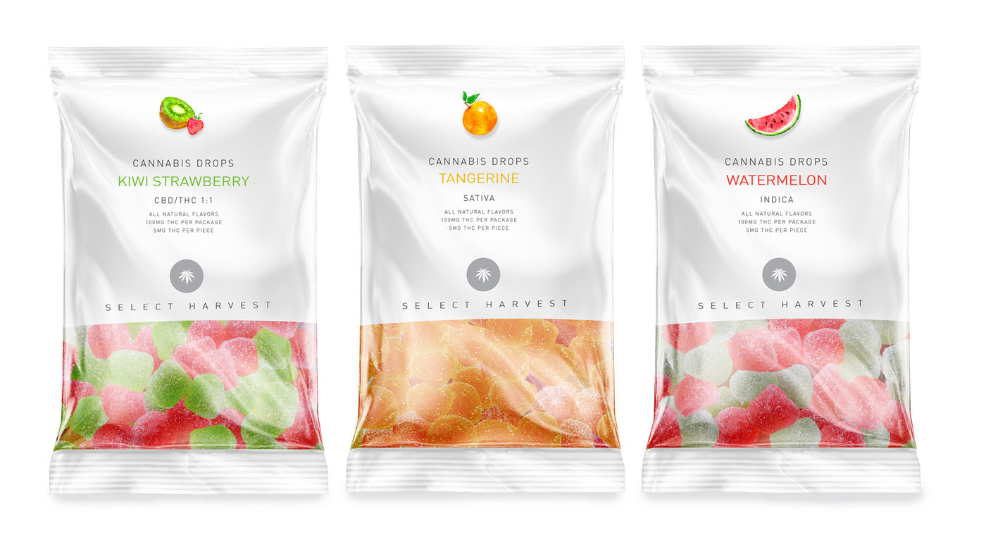 Cannabis Gummies Packaging by Christopher Hadden at Coroflot.com