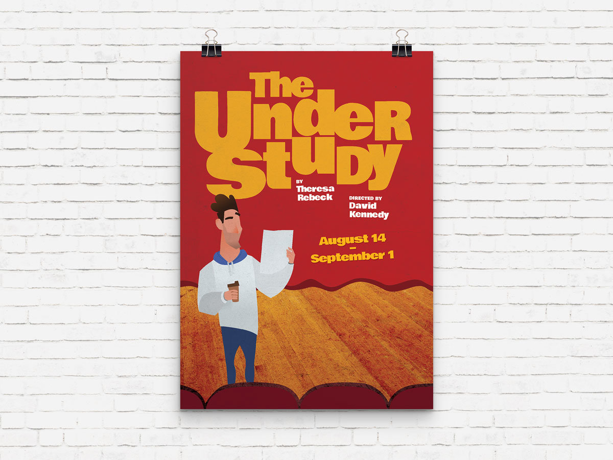 THE UNDERSTUDY key art by Cynthia Astmann [she/her] at Coroflot.com