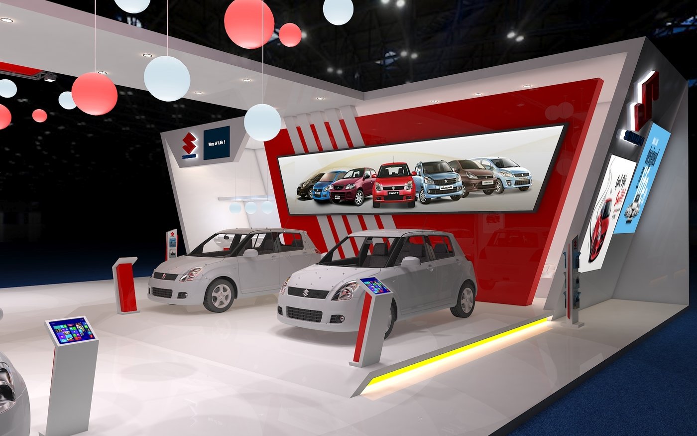 Creative Exhibition design idea by Rohtash jangra at Coroflot.com