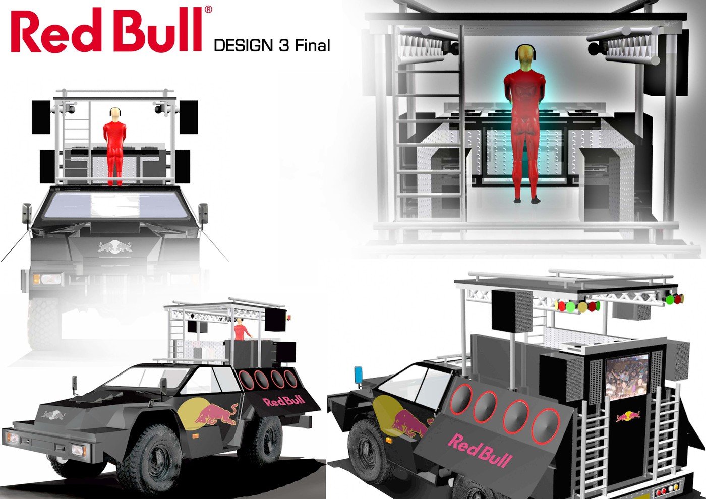 Red Bull Kamaz Promotion Vehicle Design by Neal Thomas at Coroflot.com