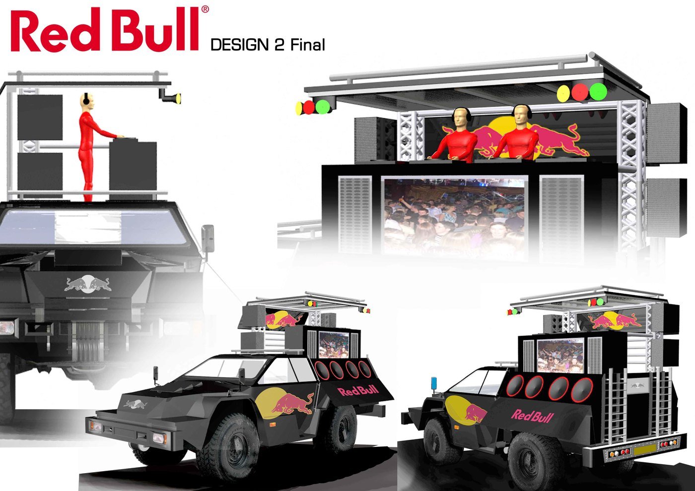 Red Bull Kamaz Promotion Vehicle Design by Neal Thomas at Coroflot.com
