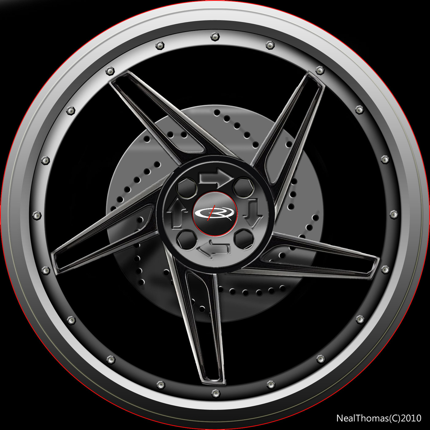 Rota Alloy Wheel Design by Neal Thomas at Coroflot.com