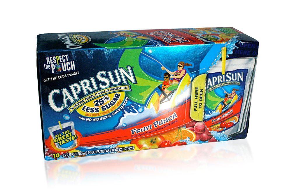 CapriSun® 10 Pack Carton Artwork Redesign by Lee Warchal at Coroflot.com